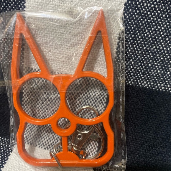 Other | Self Defense Orange Cat Ear Selfdefense Keychain | Poshmark